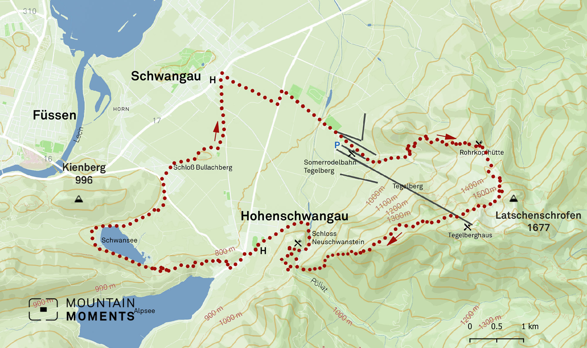 Märchenhafte Wanderung um das Schloss Neuschwanstein (+ alle Infos ...